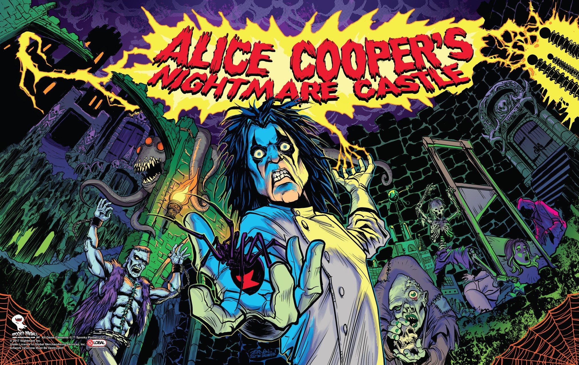 Alice Cooper's Nightmare Castle – Pin Monk
