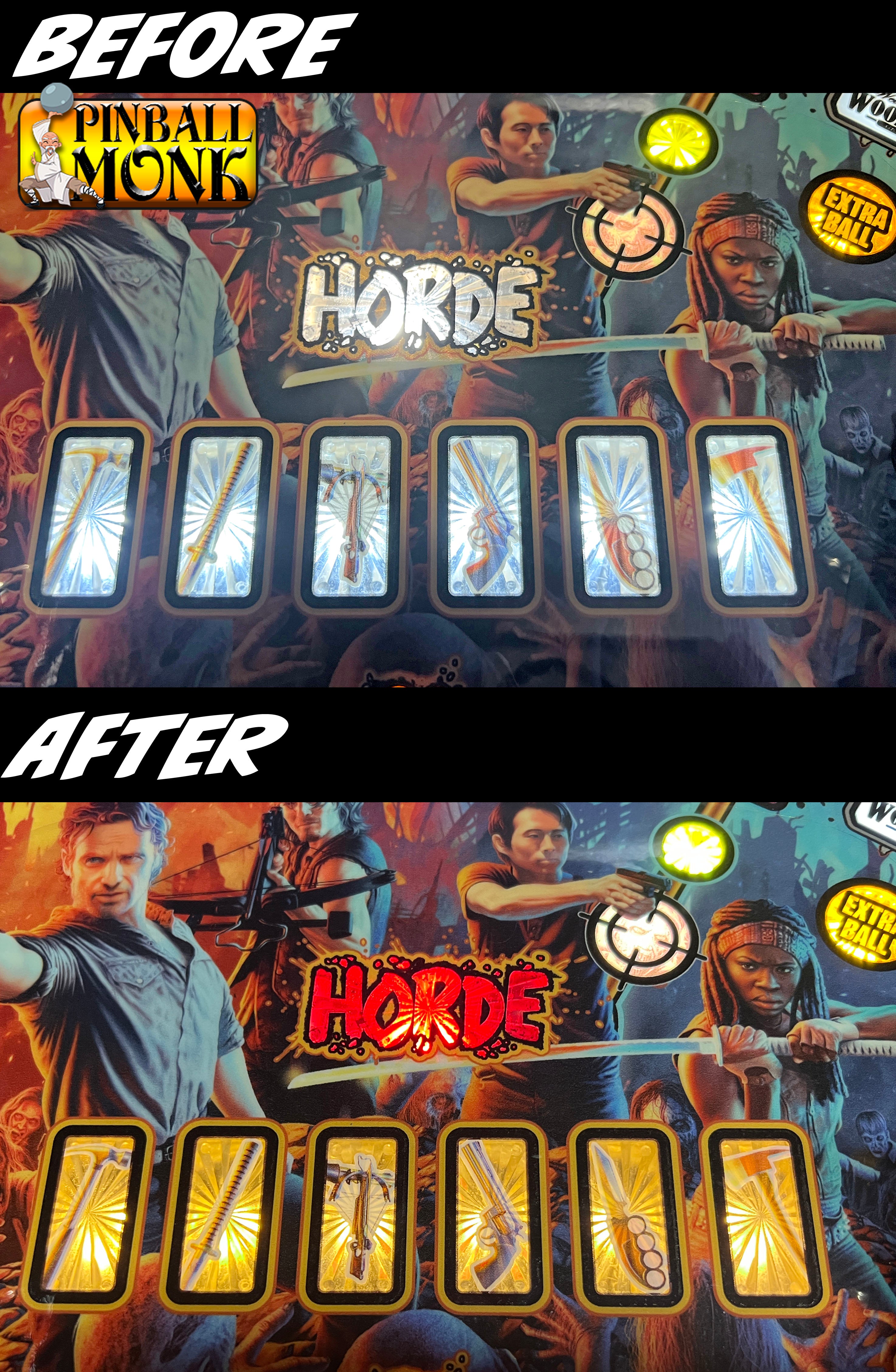 Walking Dead Remaster Weapons/Horde Bracket – Pin Monk